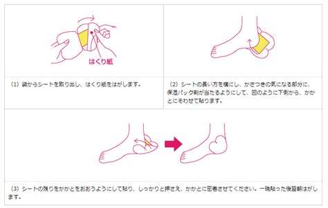 Kobayashi Smooth or moist pack Увлажняющие патчи для пяток, 6 листов ...