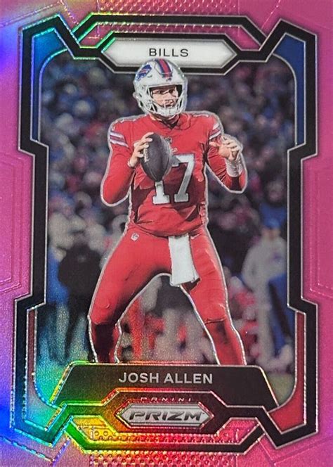 Josh Allen 2023 Prizm 32 Pink Price Guide Sports Card Investor