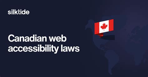 Web Accessibility Laws In Canada Silktide