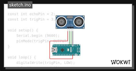 Less HC SR04 Wokwi ESP32 STM32 Arduino Simulator