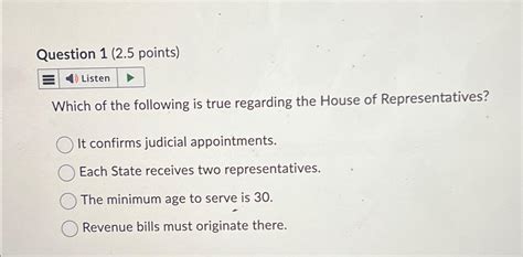Solved Question Points Listenwhich Of The Following Chegg