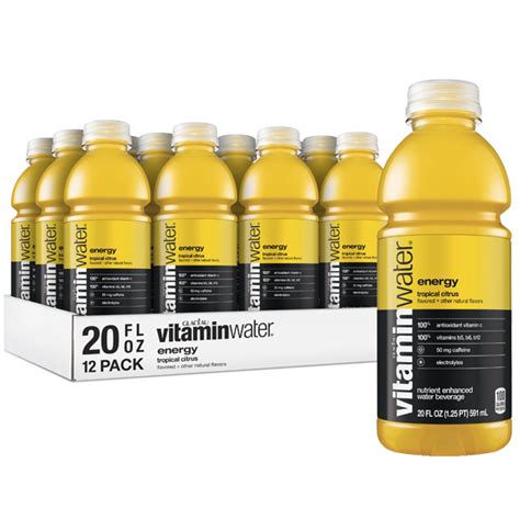 GLACEAU VITAMIN WATER TROPICAL CITRUS US Foods CHEF STORE