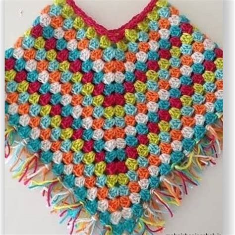 خرید و قیمت شنل یا پانچو بچه گانه یک سال تا سه سال از غرفه بافندگی آیلار