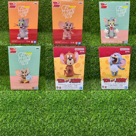 🌸日版 湯姆貓與傑利鼠🌸正版 全新未拆 公仔 景品 Tom Jerry 萬普 Fluffy Puffy 童年 絨毛玩偶 蝦皮購物