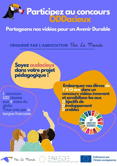 Prolongation Participez Au Concours Oddacieux Concours De Vidéos