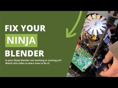 Ninja Blender Won T Turn On Quick Fixes Tips Kitchen And Home Store