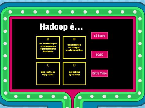quiz hadoop gameshow quiz