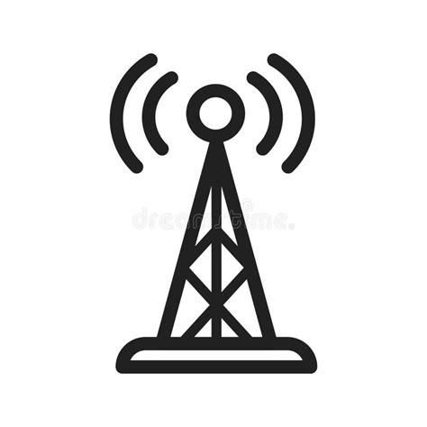 Signals Tower Ii Stock Vector Illustration Of Wireless 95945804