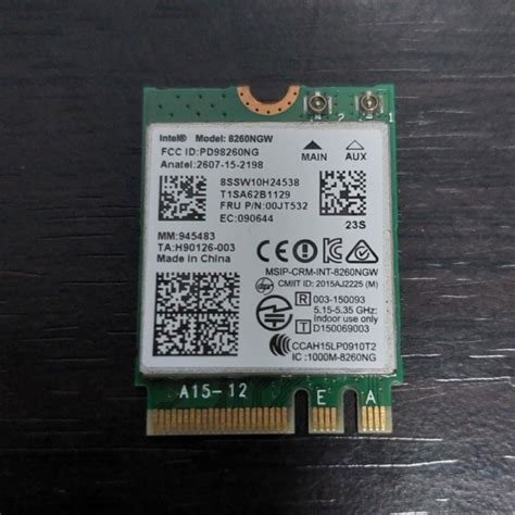 Intel Dual Band Wireless Ac Bluetooth Wifi Card Computers Tech Parts Accessories