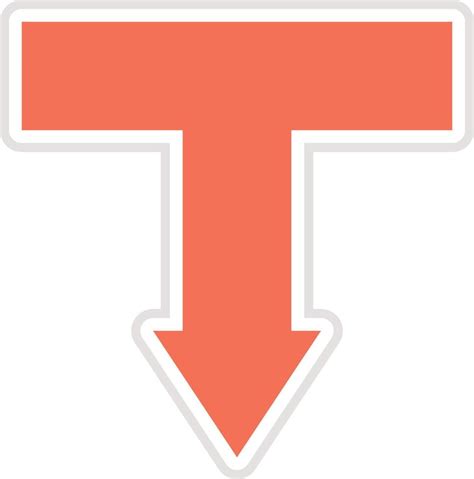 T Junction Icon Design Illustration 50450672 Vector Art At Vecteezy