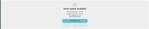 Veras Release 1 6 Veras EvolveLAB Forum