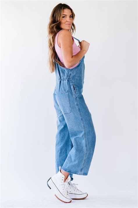 Free As The Wind Wide Leg Overalls Mango Monday Bib Overalls