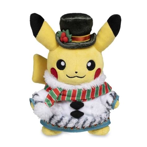 Pikachu Pokémon Winter Carnival Poké Plush 7 ¾ In Pokémon Center