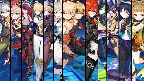 Genshin Impact Characters List 2023 Design Talk