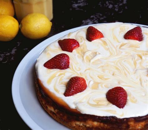 Luscious Lemon Baked Cheesecake The Annoyed Thyroid
