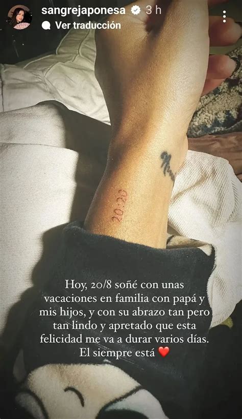 La China SuÁrez Posteó Uno De Sus Tatuajes Y Habló Del Significado Que