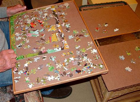 Jigsaw Puzzle Lap Board 300piece Vertical Storage Save Space Etsy