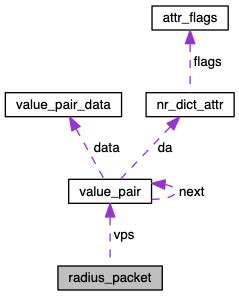 Networkclient Radius Packet Struct Reference