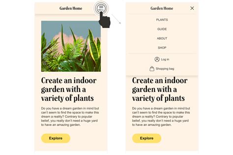 7 Ways Of Designing An Expandable Mobile Menu