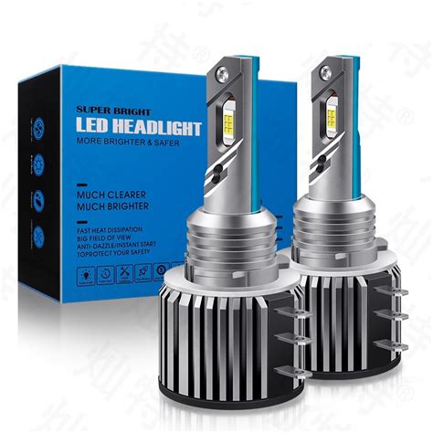 LUEASPY H15 Led Car Headlight Decoding Ultra White Light Touareg Borui A3 Golf 7 Passat Modified