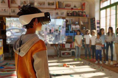 Premium Photo Augmented Reality Enhancing Educational Experience