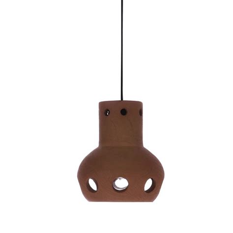 Lampa wisząca z terakoty numer 3 HKliving Wyposażenie wnętrz sklep