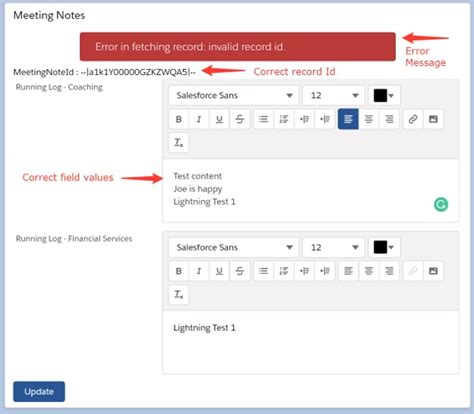 Lightning Web Components Lwc Red Error Bar Reads Error In Fetching