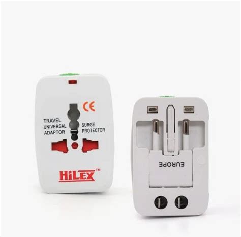Abs Plastic Travel Plug Adapter For Electronic Instruments White At Rs Piece In New Delhi
