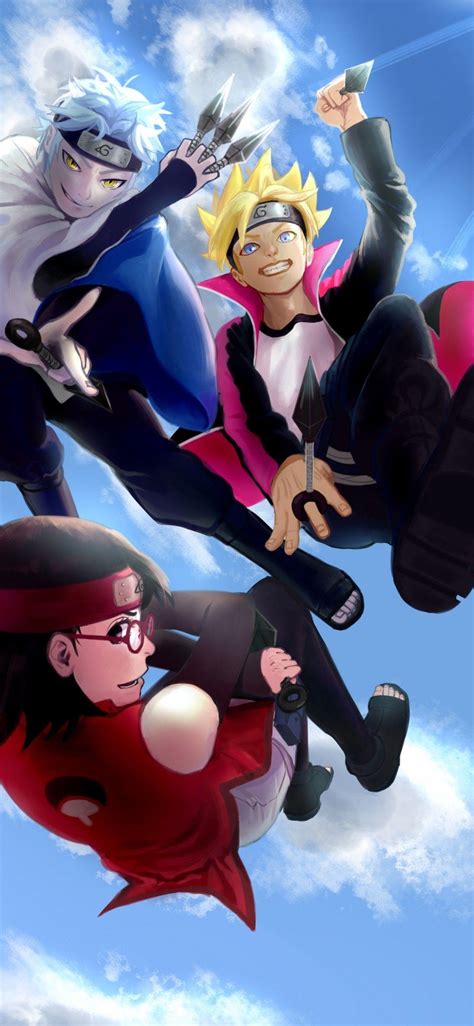 Boruto X Sarada Wallpapers Top Nh Ng H Nh Nh P