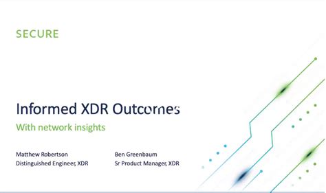Ondemand I Protecting Against Complex Threats With Xdr And Network Telemetry