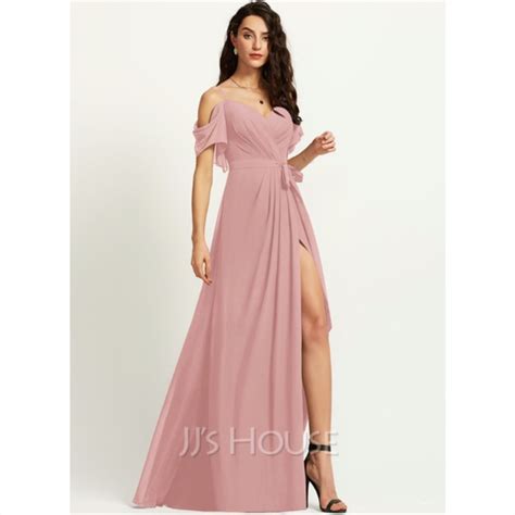 Jjs House Dresses Nwt Jjs House Blush Pink Ruffles Vneck Chiffon
