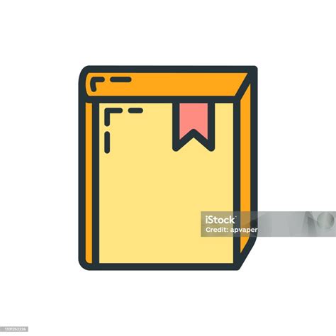 교과서 교과서 아이콘 교육 기관 프로세스 학교 흰색에 고립 된 색상 개요 평면 벡터 일러스트레이션 사무처 는 기호를 제공합니다 0명에 대한 스톡 벡터 아트 및 기타 이미지