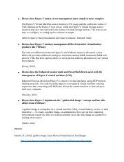 Discussion Benefits Of Hyper V Virtualization Docx Discuss How Hyper V Makes Server
