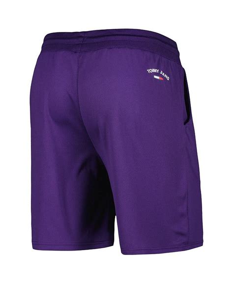 Tommy Jeans Mens Purple Phoenix Suns Mike Mesh Basketball Shorts Macys