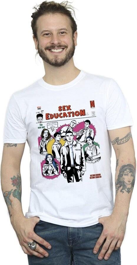 Netflix Sex Education Magazine Cover T Shirt Shopstyle