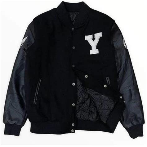 Yonsei University Black Varsity Jacket Vm