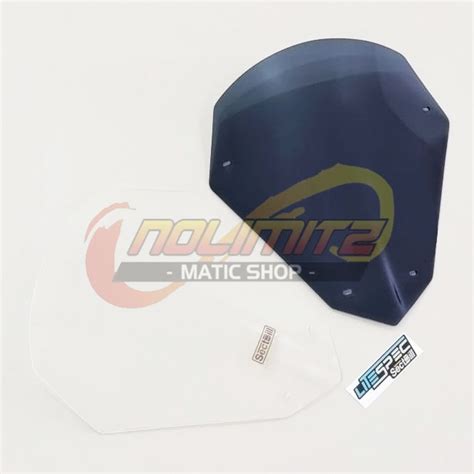 Jual Windshield Sectbill NEO Visor New Yamaha XMAX Connected UP Shopee Indonesia