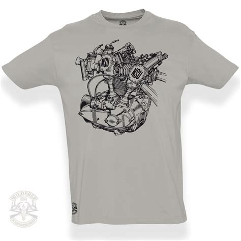 Wilderer Shop Bayerische T Shirts Geschenke T Shirt NSU Rennmax Motor