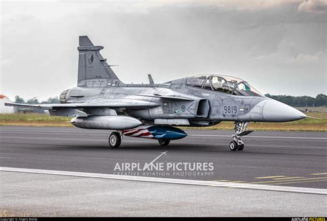 9819 Czech Air Force SAAB JAS 39D Gripen At Schleswig Jagel Photo