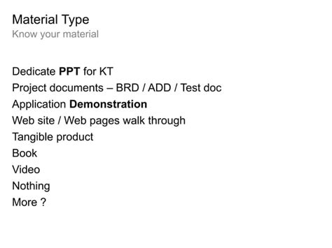 How To Delivery A Kt Session Pptx Technology And Computing