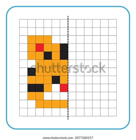 아이들을 위한 그림 반사 교육 게임유치원 스톡 벡터로열티 프리 2077280257 Shutterstock