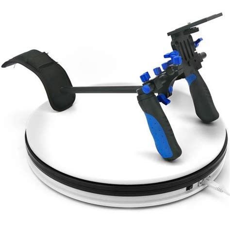 Powered Rotating Base Display 45 Cm White Lazy Susan Cablematic