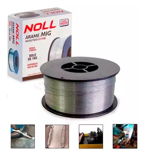 Arame Solda Mig Tubular Uso Sem G S E T Gs Mm Emb Kg Parcelamento Sem Juros