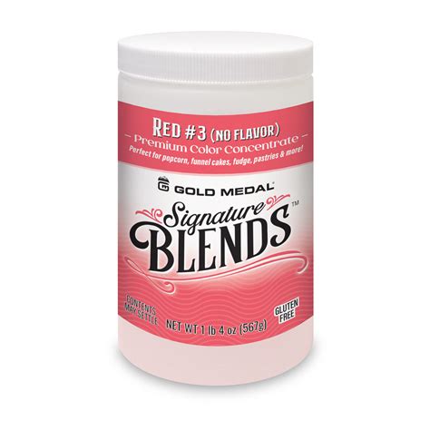 Pink Red 3 Candy Glaze Color Only Signature Blends Mix Gold