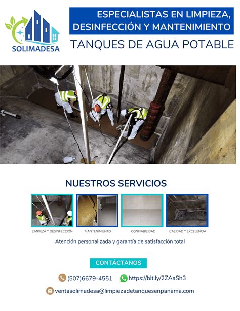 Limpieza De Tanques De Agua Potable En Pocrí Panamá