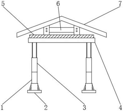 一种建筑工程用防护棚的制作方法