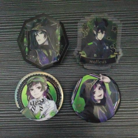 Twst Twisted Wonderland Diasomnia Malleus Lilia Official Badges