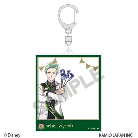 ディズニー ツイステッドワンダーランド フレームアクリルキーホルダー セベク・ジグボルト おめかしバースデー｜アニメ・キャラクターコラボグッズ