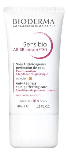 Crema Bioderma Sensibio Ar Bb Cream Fps30 Pieles Rosáceas 40ml Mismo