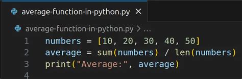 Average Function in Python: Find the Mean and Max of a List